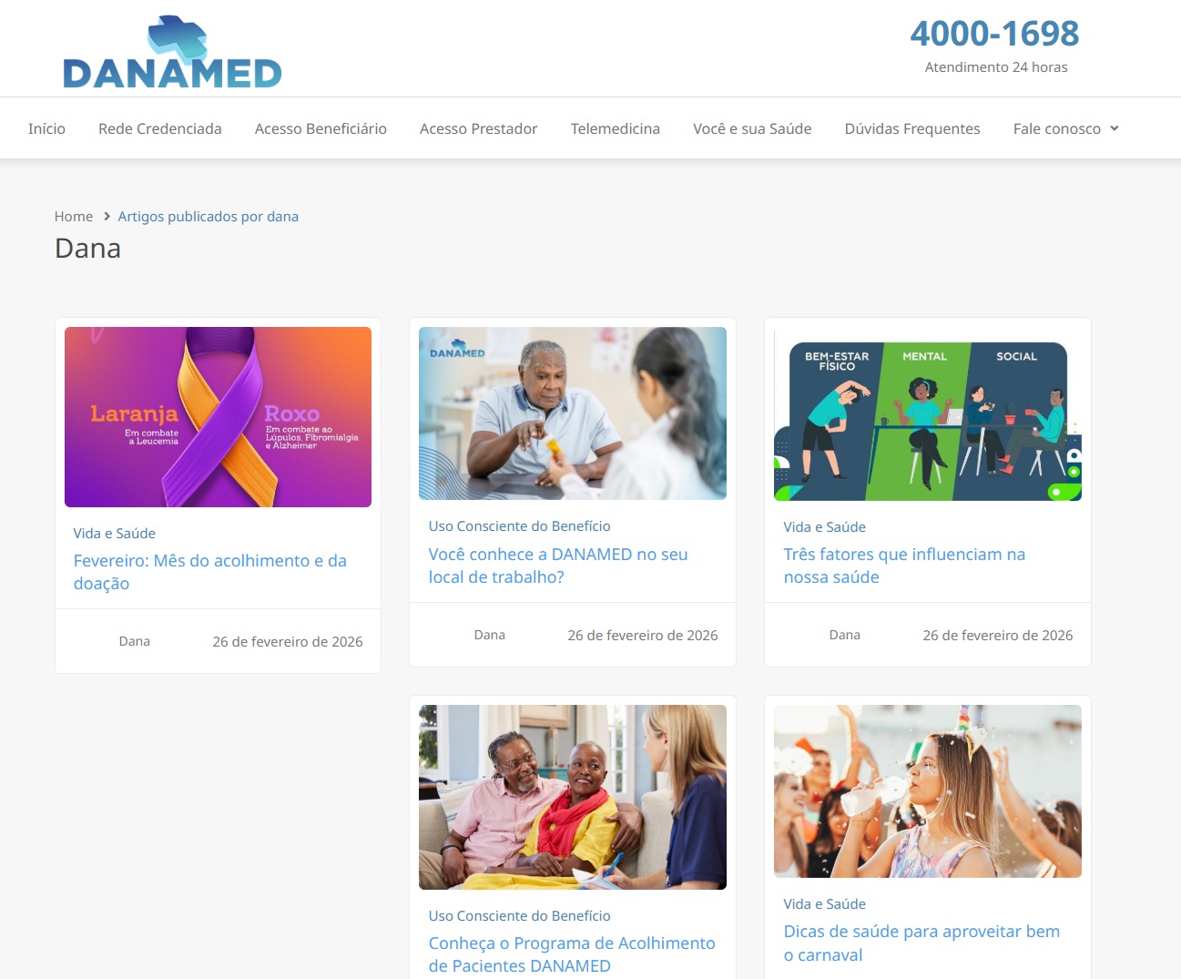 Site Danamed está de cara nova – Danamed